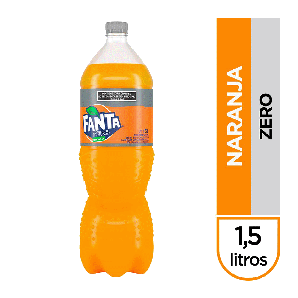Gaseosa FANTA Naranja Zero 1.5L - Micro Go