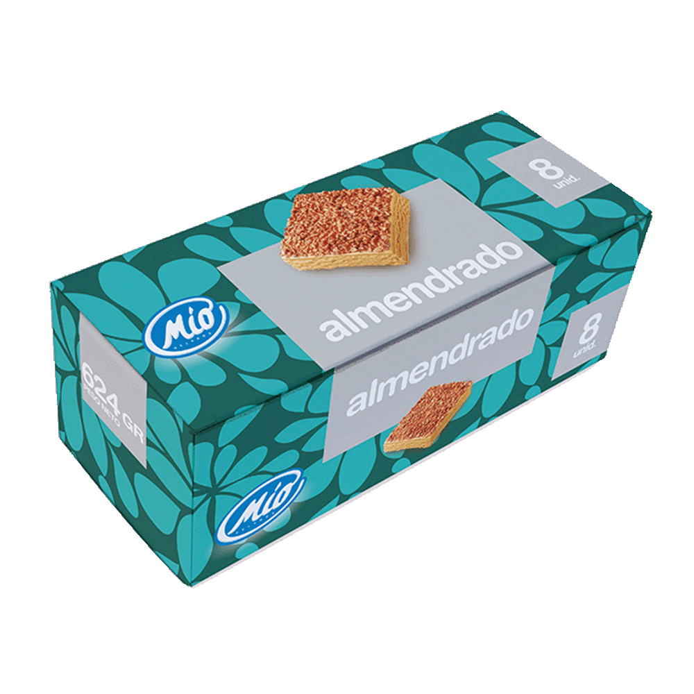 Helado MIO Almendrado 8u - Micro Go