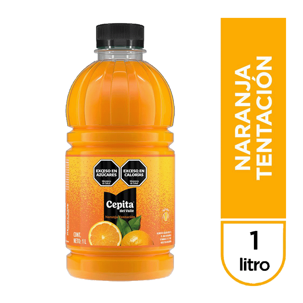 Jugo CEPITA Naranja Botella 1L - Micro Go