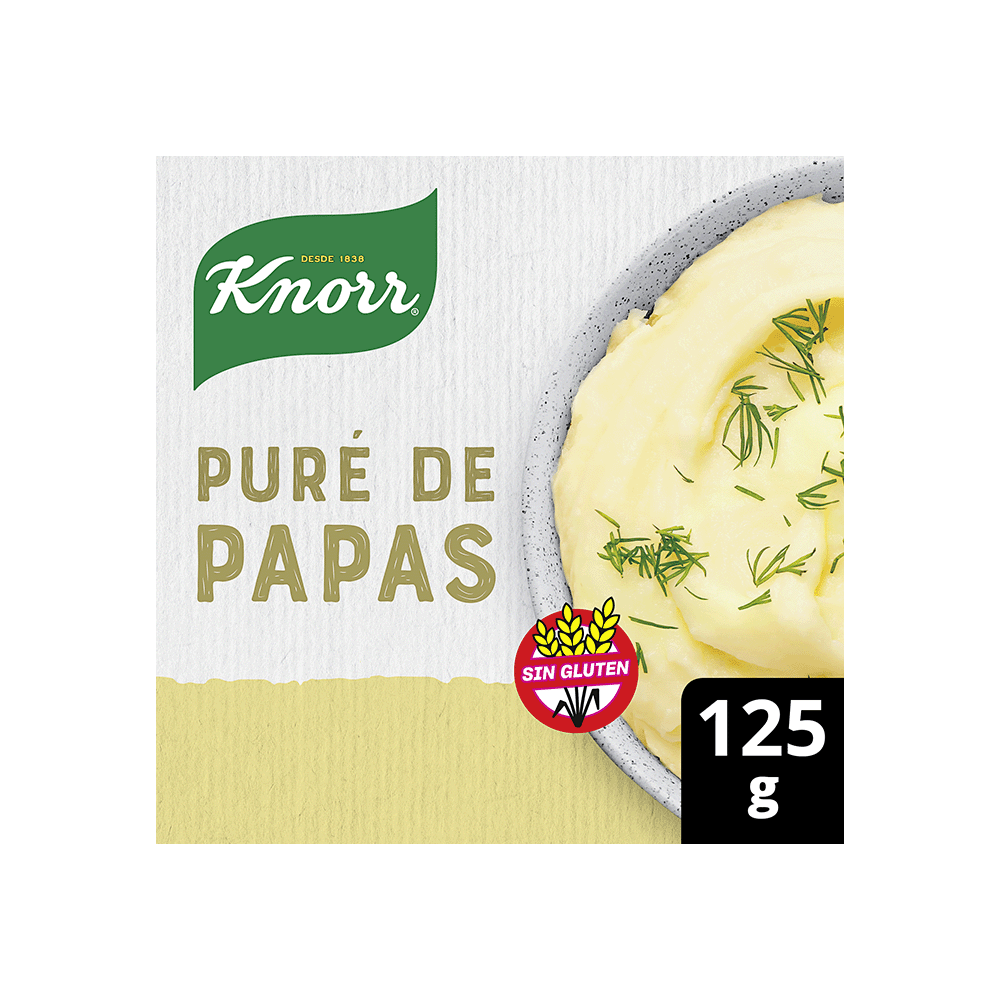 Pure Papas KNORR Listo Nuevo 125g - Micro Go