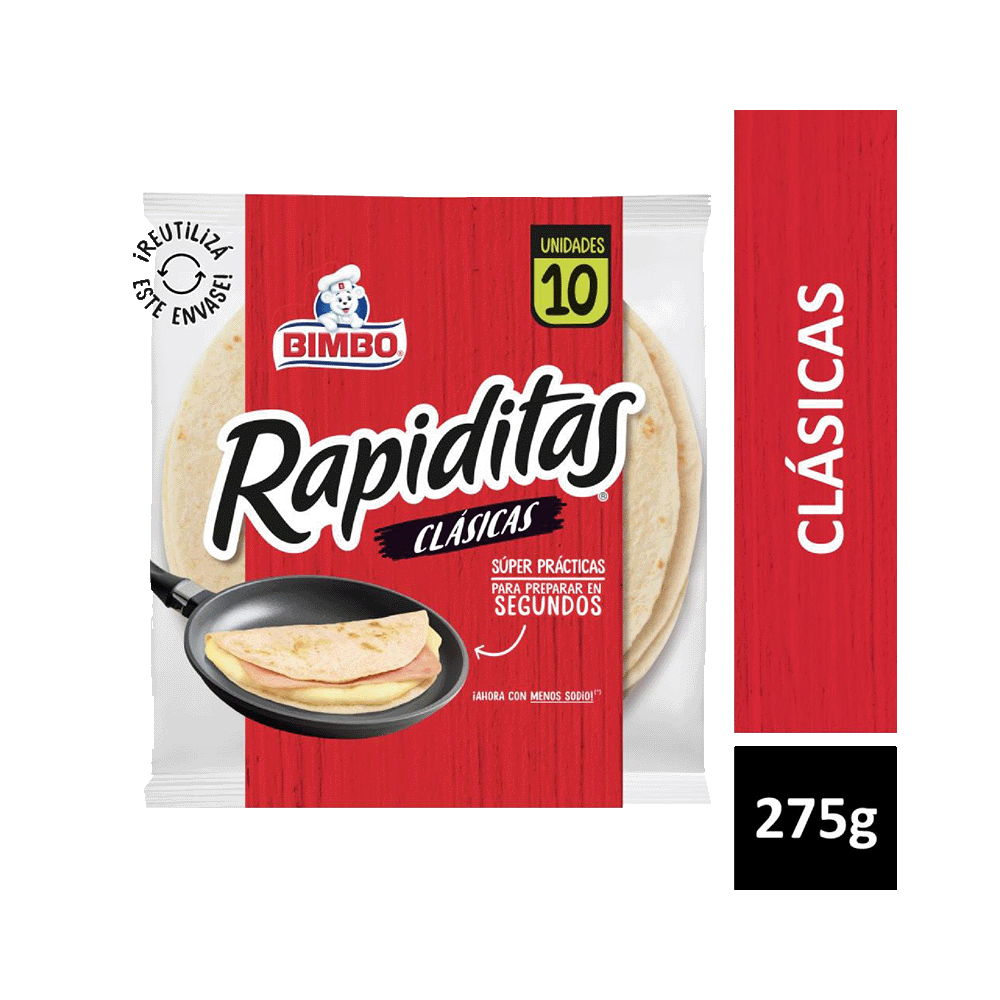 Rapiditas BIMBO Clasicas 10u - Micro Go