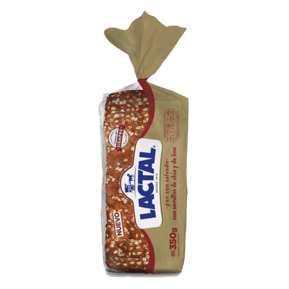 Pan LACTAL Con Semillas 330g - Micro Go