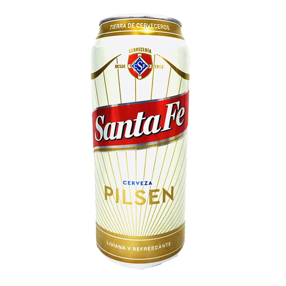 Cerveza SANTA FE Pilsen Lata 473c - Micro Go