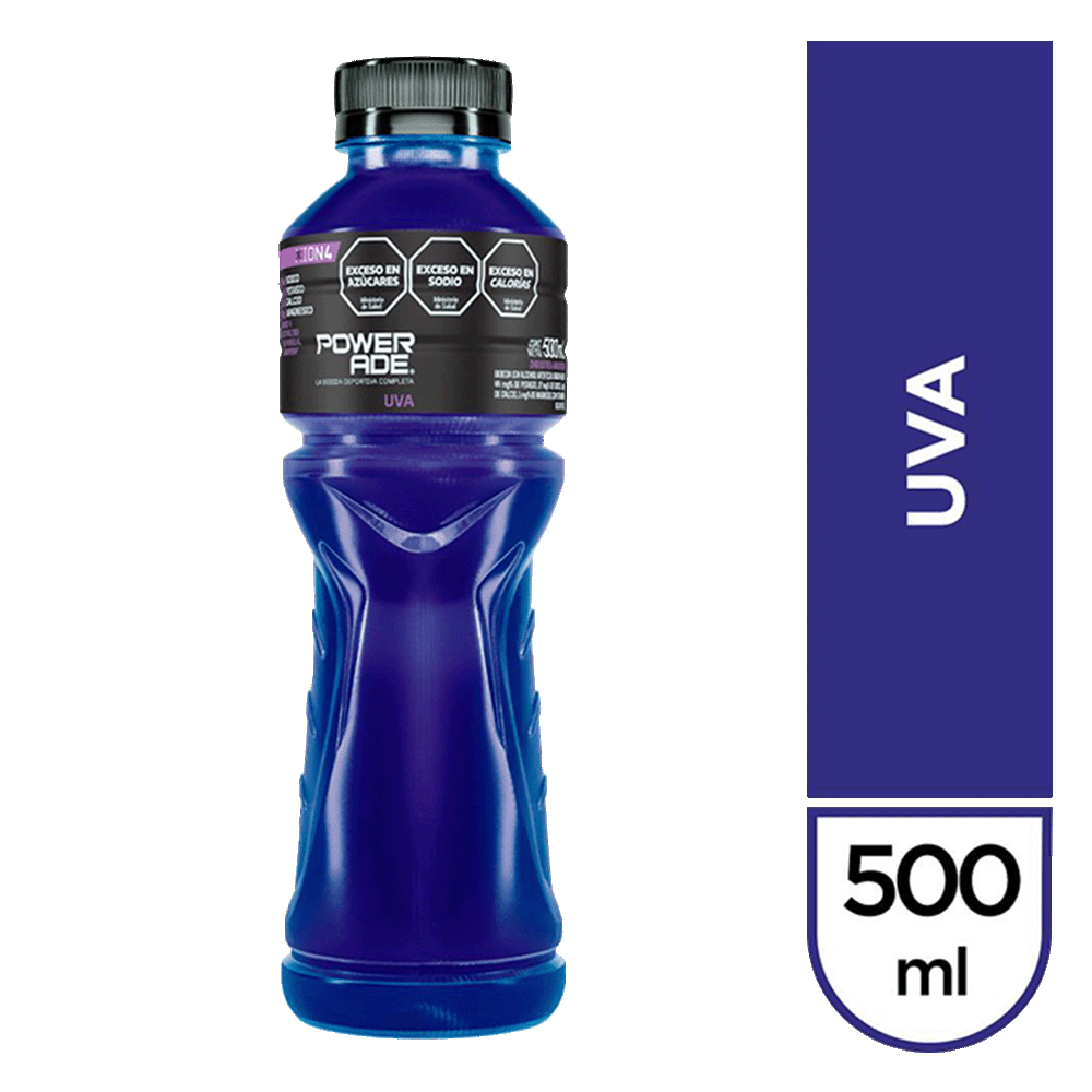 POWERADE Uva Botella 500ml - Micro Go
