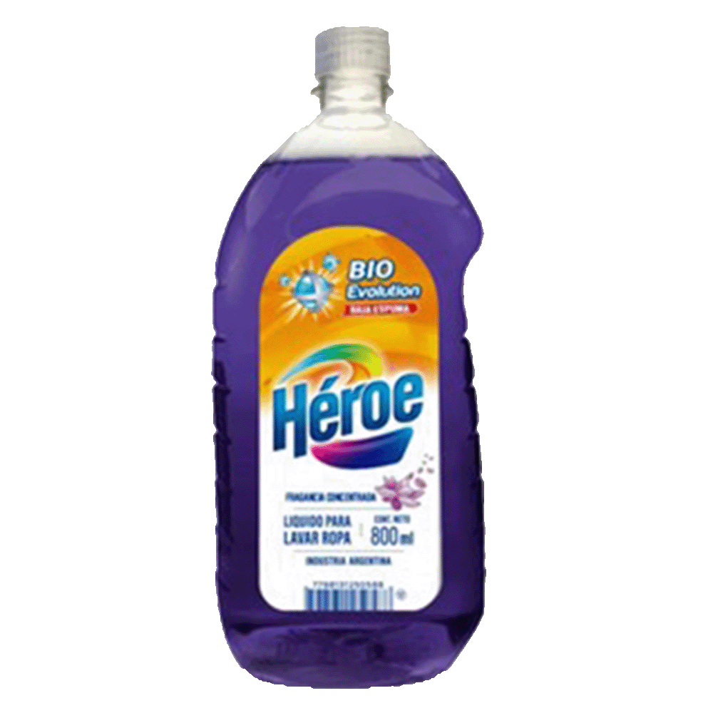Jabon Liquido HÉROE Bio Evolution Botella 800ml - Micro Go