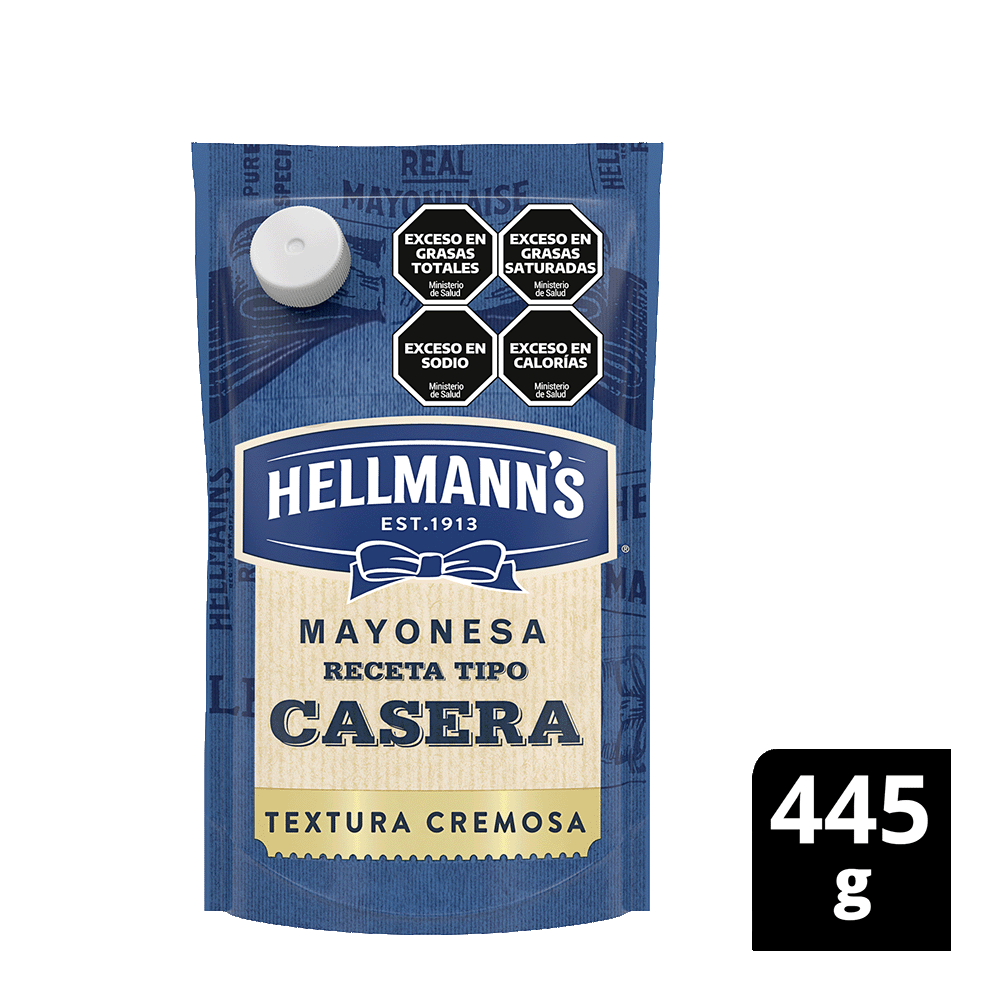 Mayonesa HELLMANN S Receta Tipo Casera Doy Pack 445g - Micro Go