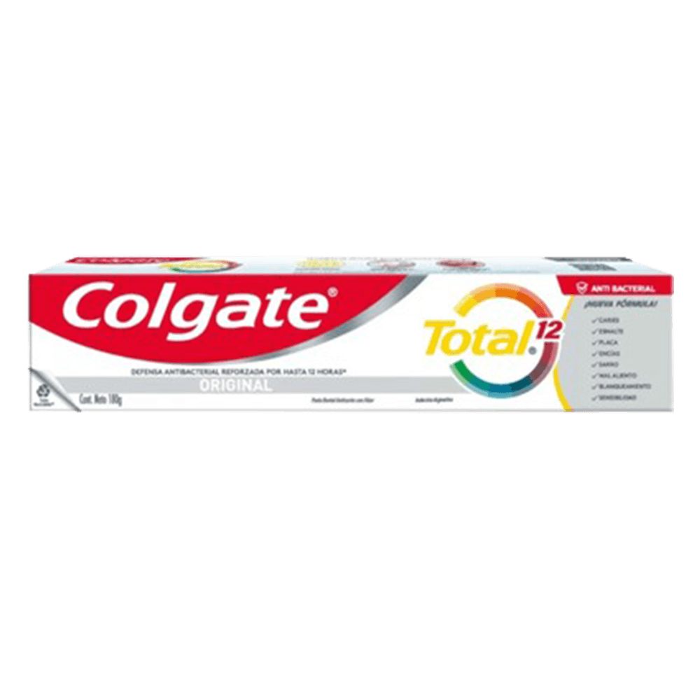 Dentifrico COLGATE Total 12 Original 180g - Micro Go