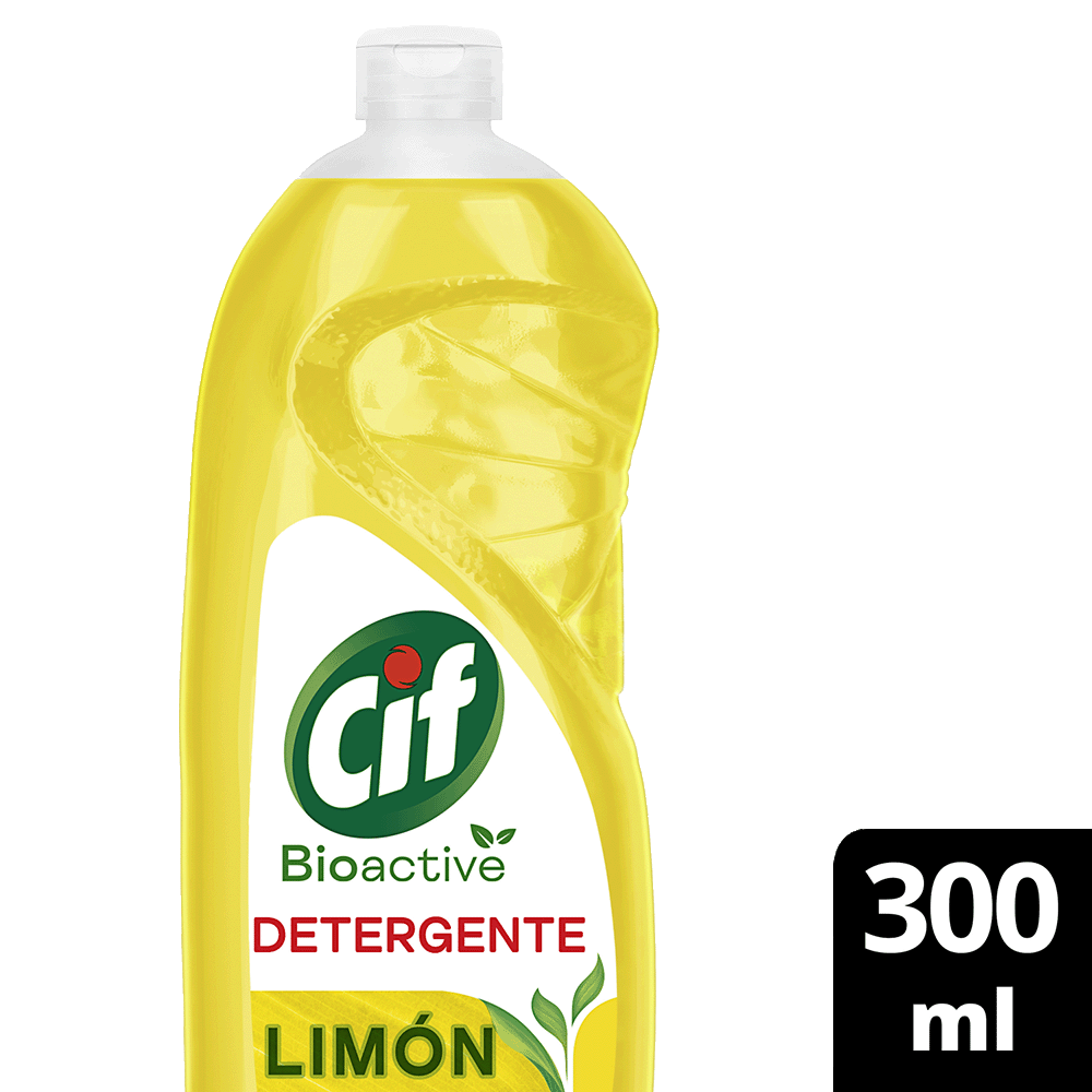 Detergente CIF Bio Active Nueva Formula Limon 300ml - Micro Go