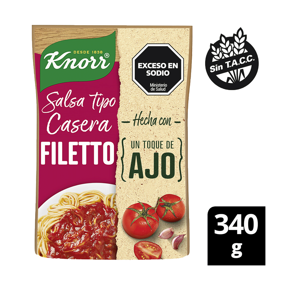 Salsa KNORR Filetto 340g - Micro Go