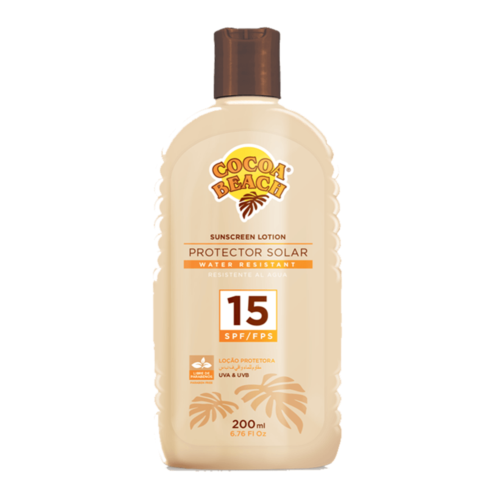 Protector Solar COCOA BEACH Lotion F15 200ml - Micro Go