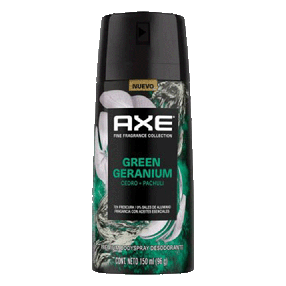 Desodorante AXE Green Geranium 150ml - Micro Go