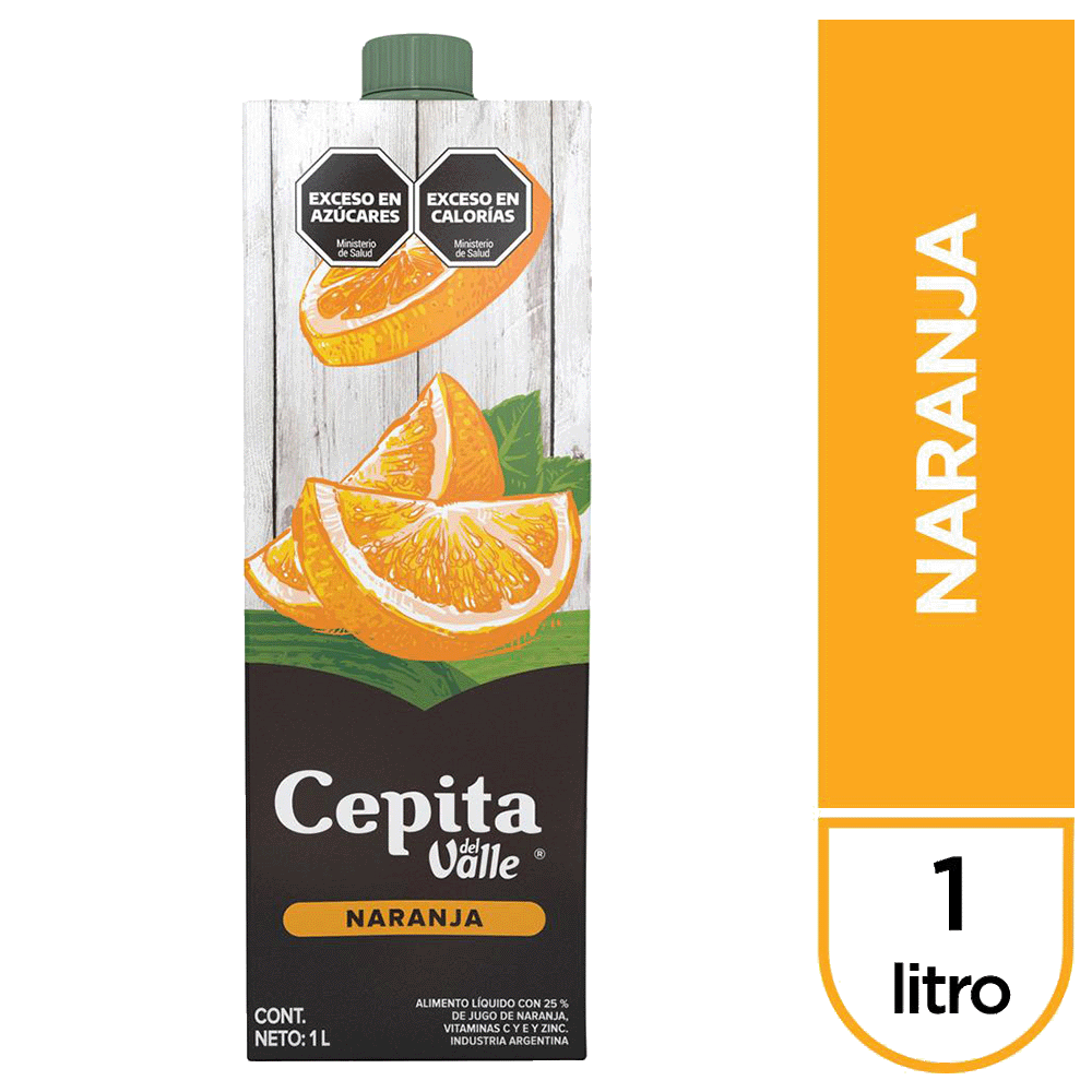 Jugo CEPITA 25% Naranja Tetra 1L - Micro Go