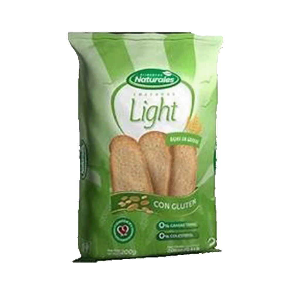 Tostadas ALIMENTOS-NATURALES Light 200g - Micro Go