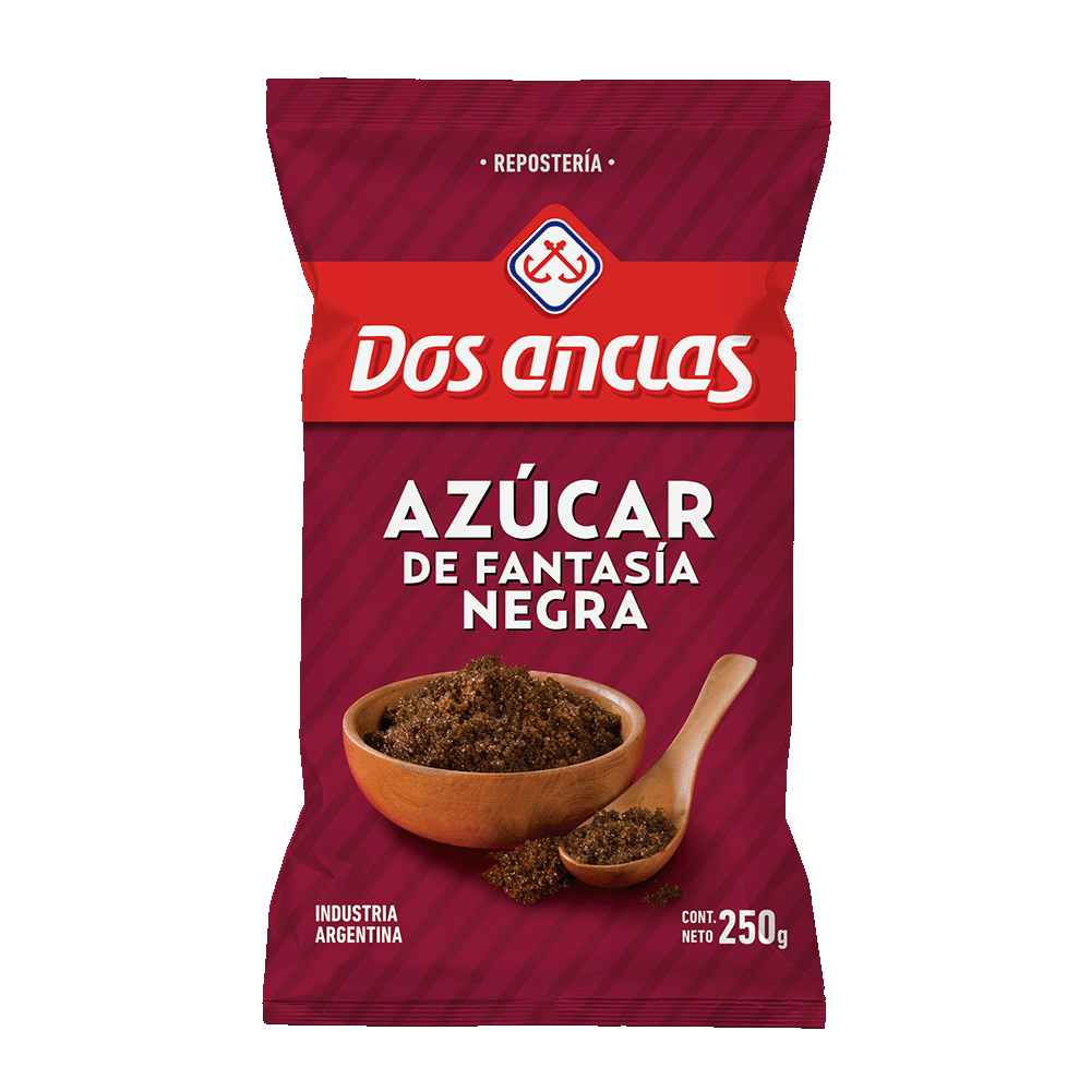 Azúcar Negra DOS ANCLAS 250g - Micro Go