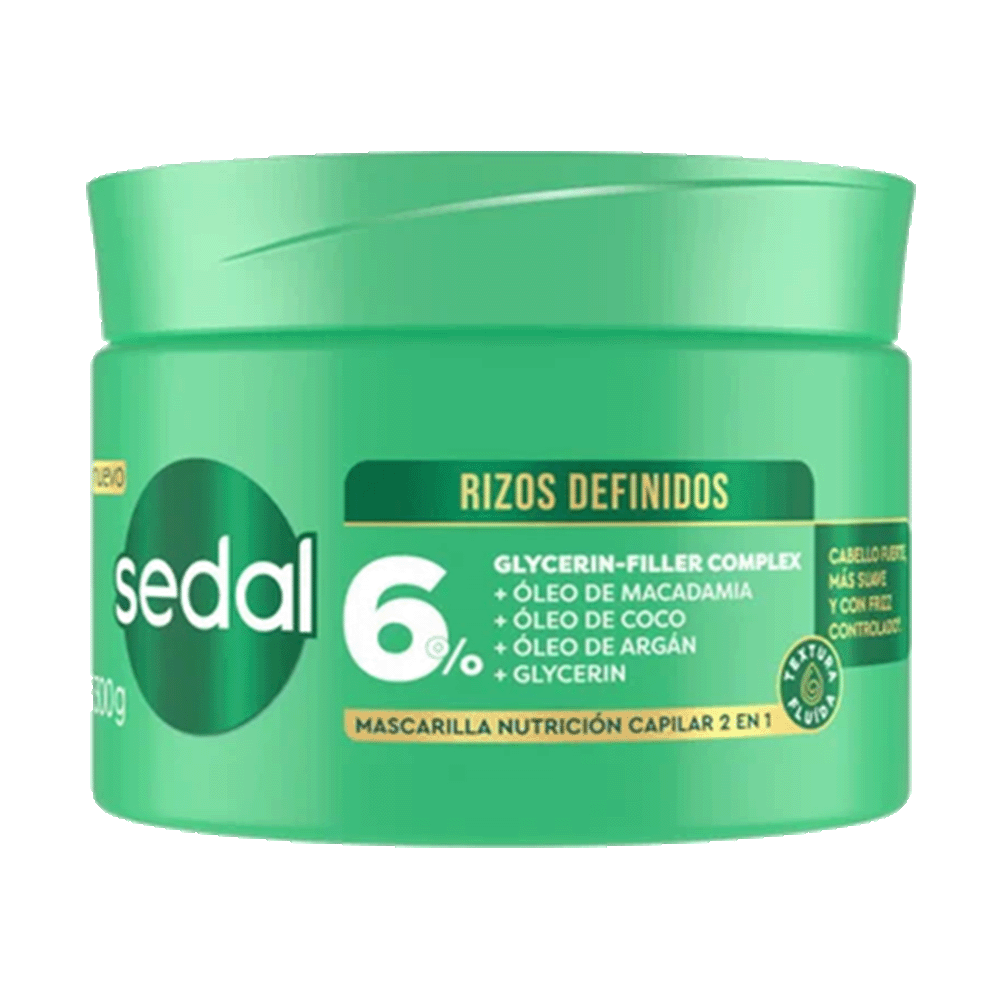 Crema Tratamiento SEDAL Rizos Definidos Pote 300g - Micro Go