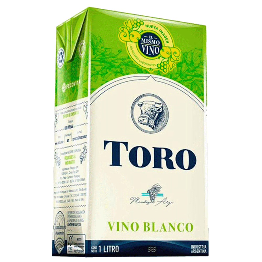 Vino TORO Blanco Flex Brik 1l - Micro Go