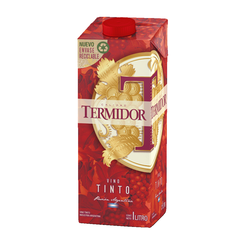 Vino TERMIDOR Tinto Brik 1L - Micro Go