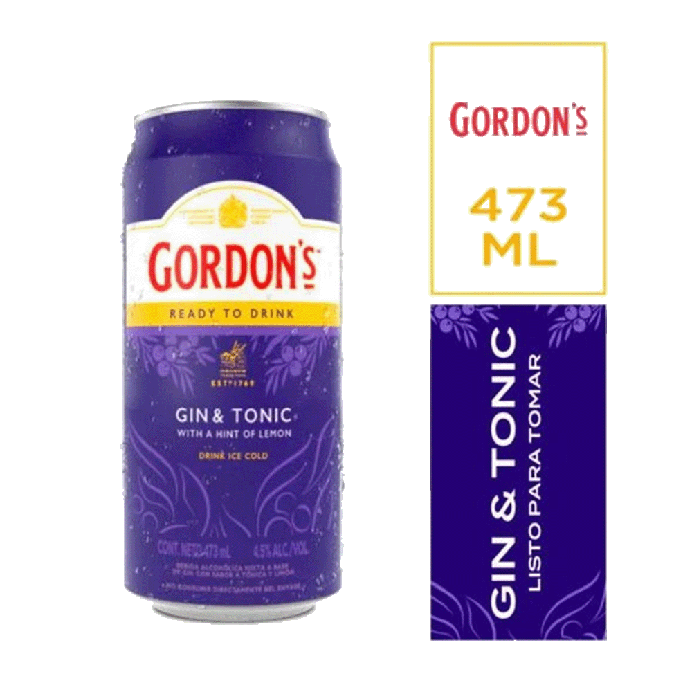 Gin GORDON S Tonic Lata 473c - Micro Go