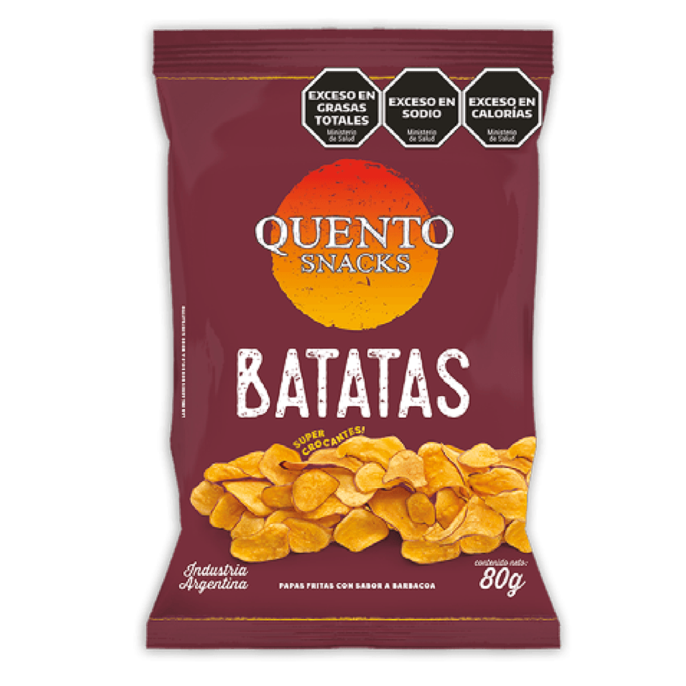 Batatas QUENTO 130g - Micro Go