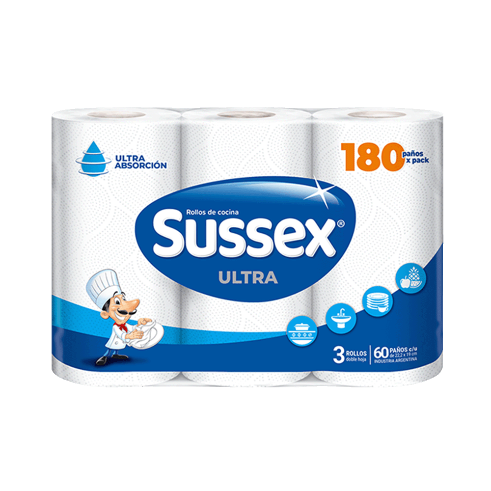 Rollo Cocina SUSSEX Ultra 60p 3u - Micro Go