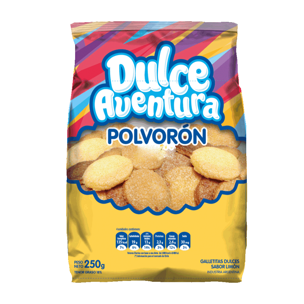 Galletitas DULCE AVENTURA Vainilla 200g - Micro Go