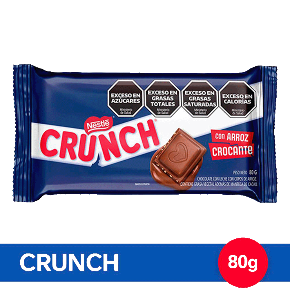 Chocolate NESTLE CRUNCH 80g - Micro Go