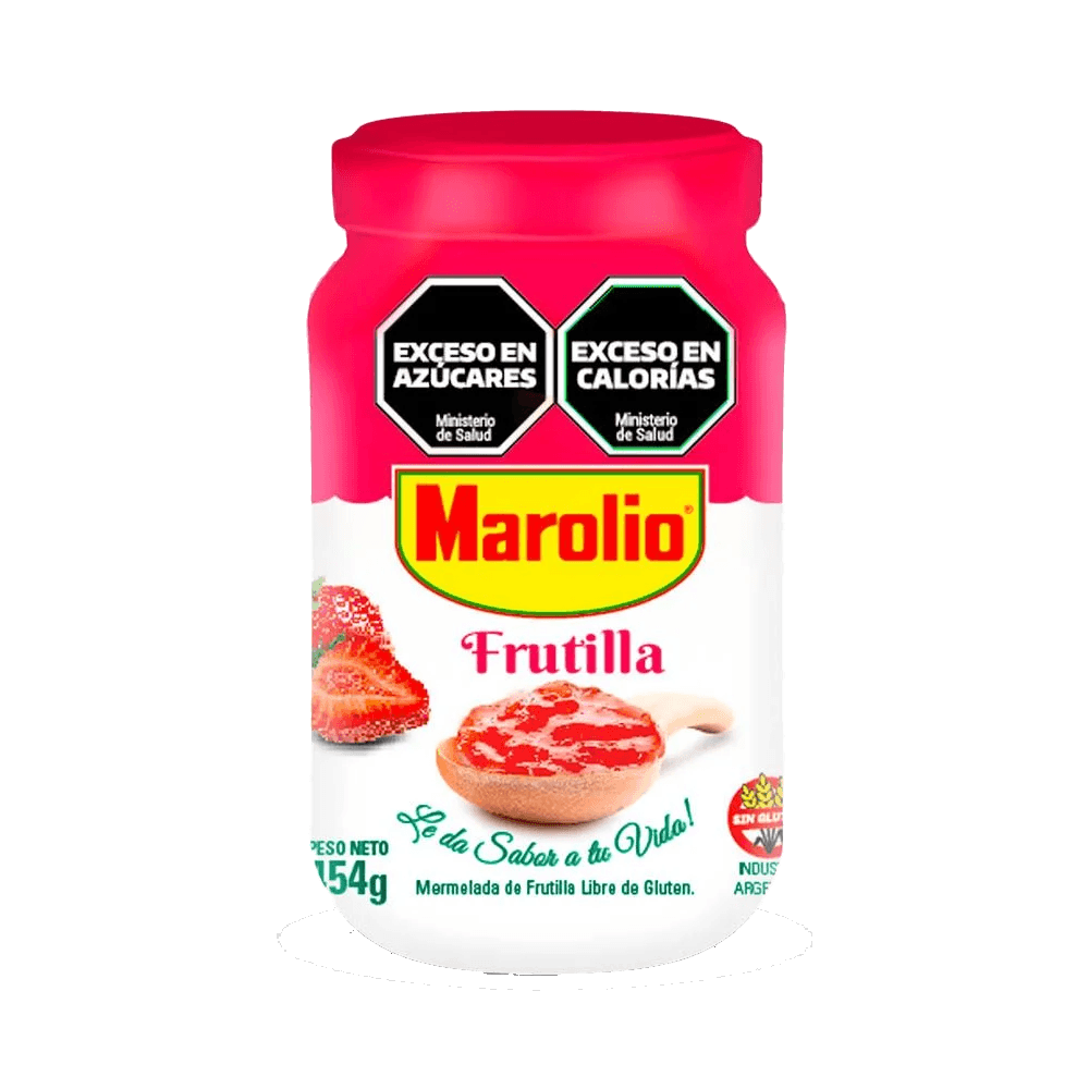 Mermelada MAROLIO Frutilla Frasco 454g - Micro Go